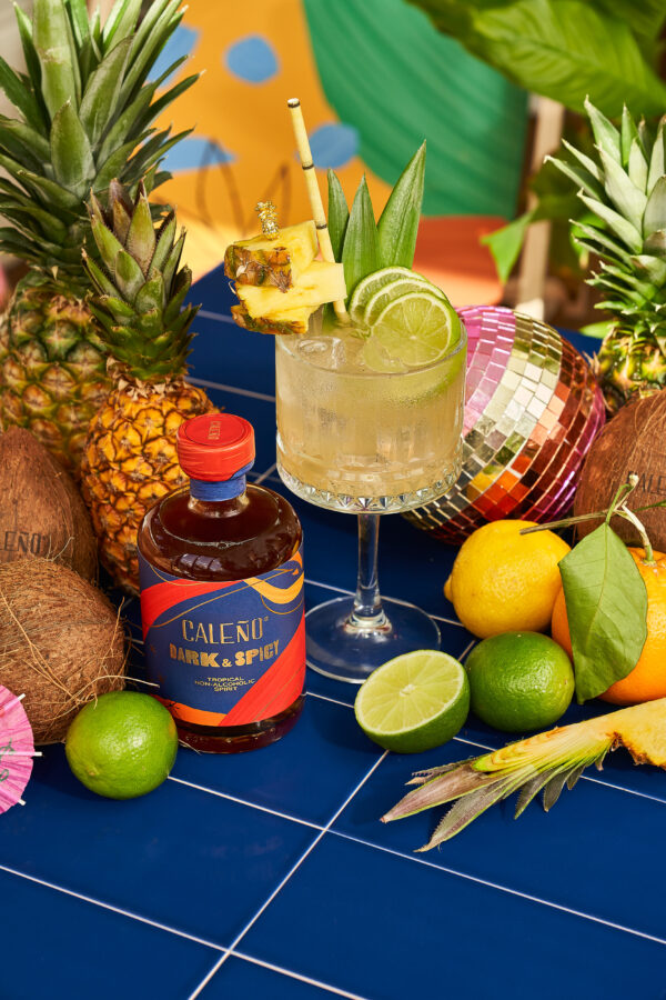 Pineapple Piña Colada Spritz - Caleño Drinks